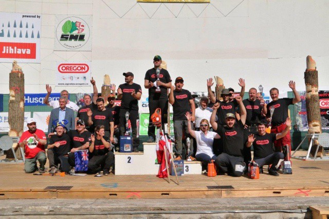 Mezinárodní závod dřevorubců v Jihlavě vyhrál Švýcar David Birrer, Čech ...