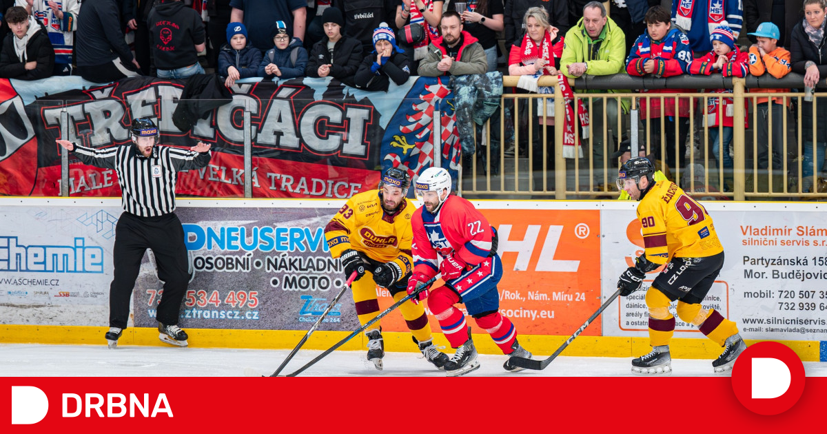 Dukla Jihlava porazila Horáckou Slavii 4:2, série se stěhuje do Pelhřimova za vyrovnaného stavu