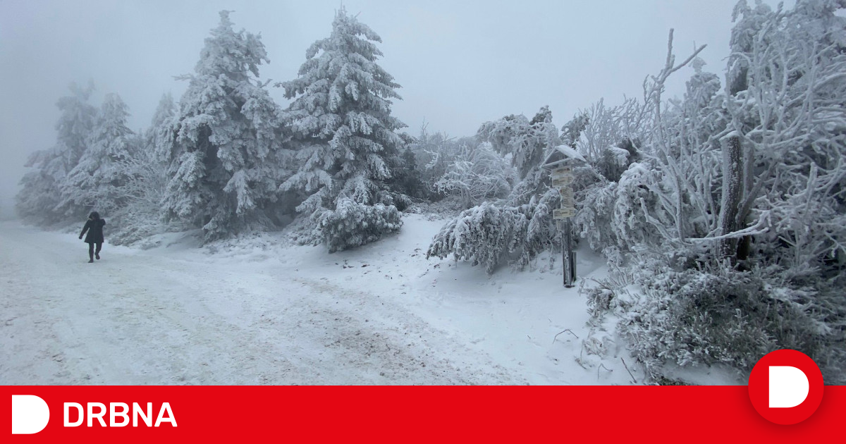 Zima udeřila naplno. Na Jihlavsku ráno klesla teplota až na mínus ...
